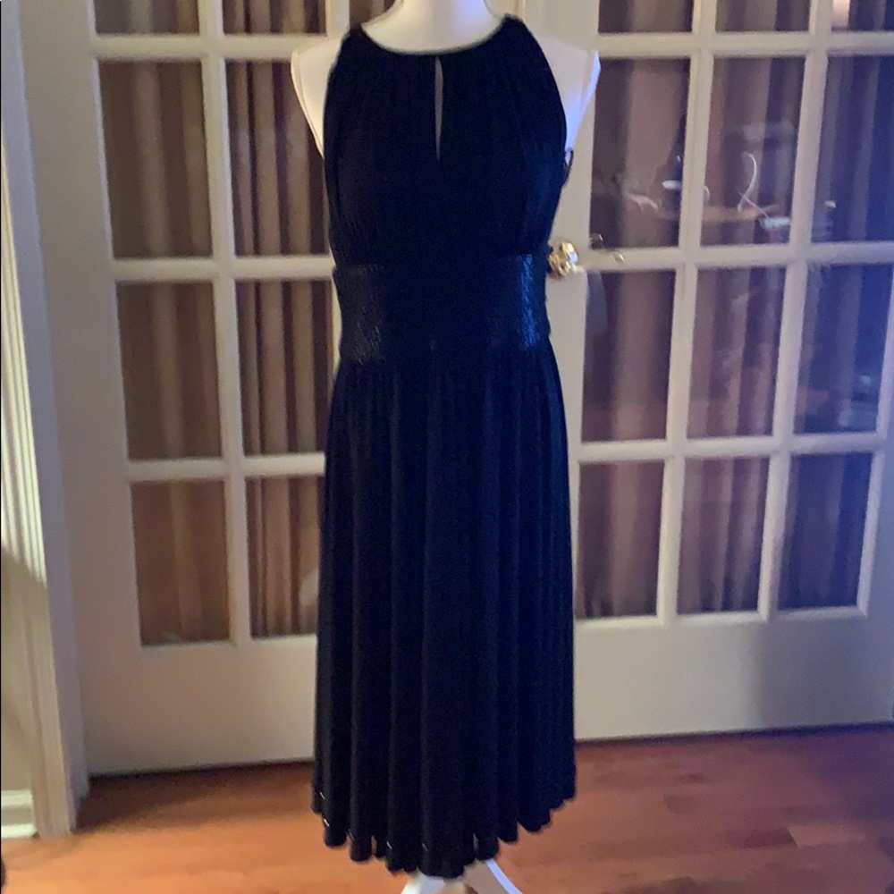 Beautiful, Black Formal Sequence Dress. Size 8. - Gem